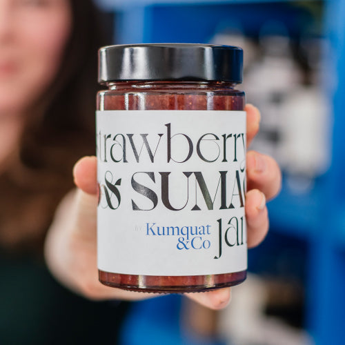 Strawberry and sumac jam – Kumquat & co.
